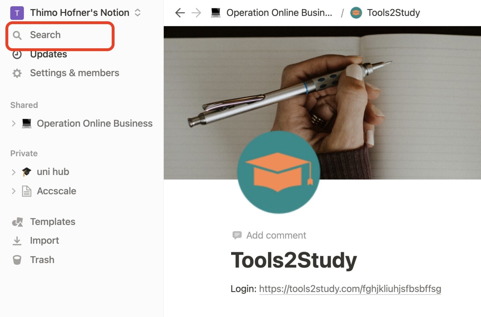 How to Search in Notion? A Complete Guide (incl. PDF Search) - Tools2Study