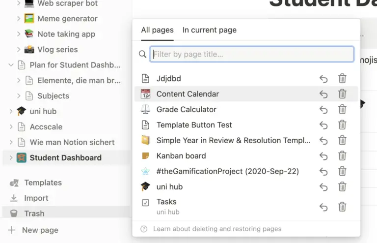 Backups in Notion: 6 Ways to Save and Restore Your Data - Tools2Study