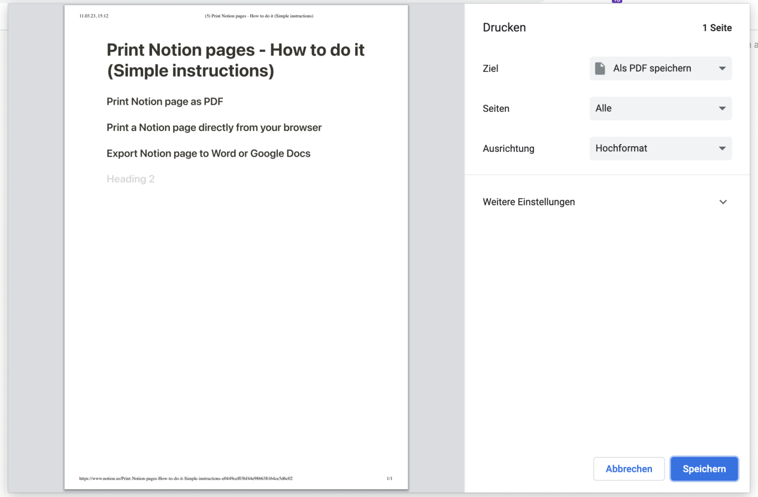 Print Notion Pages: A Simple Step-By Step Guide - Tools2Study